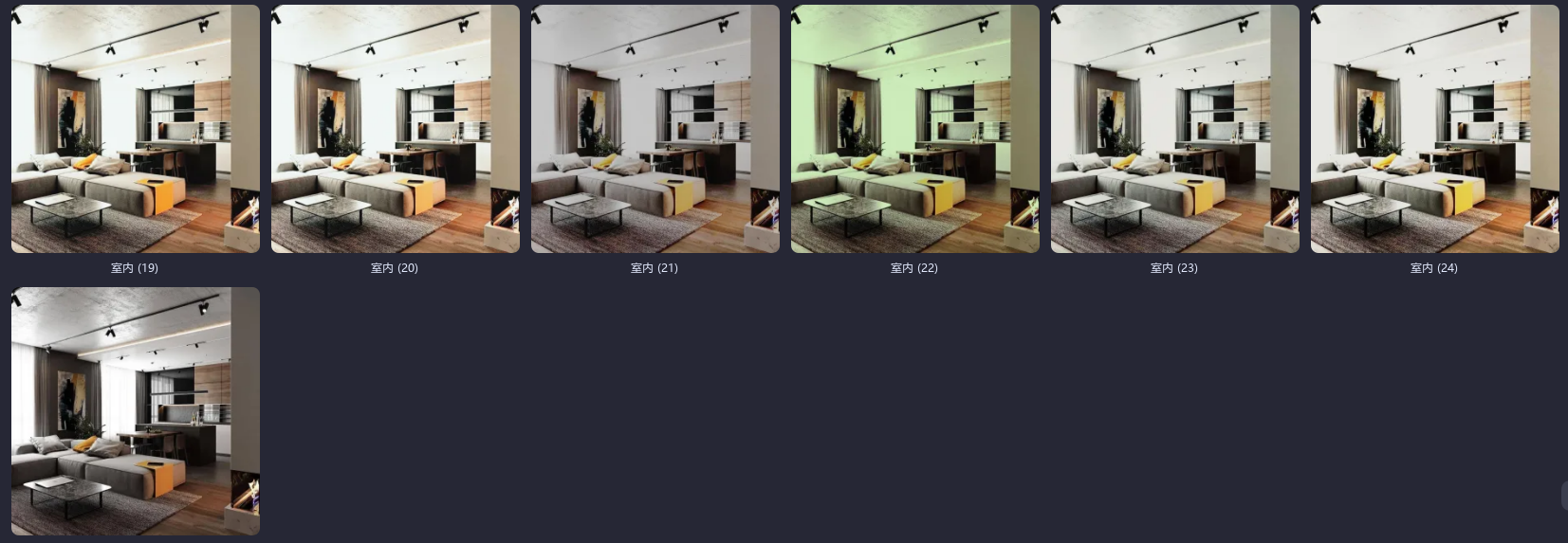 D5渲染器室内专用LUT调色预设100个-LUMIGO