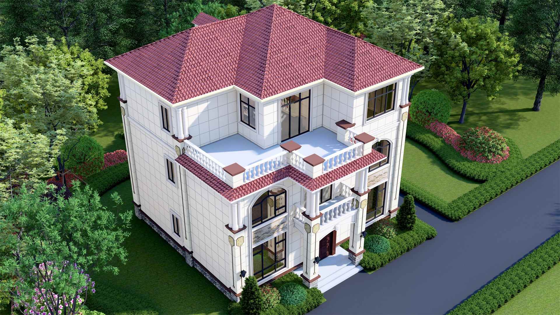 LUMION12别墅源文件007【带SU模型】-LUMIGO