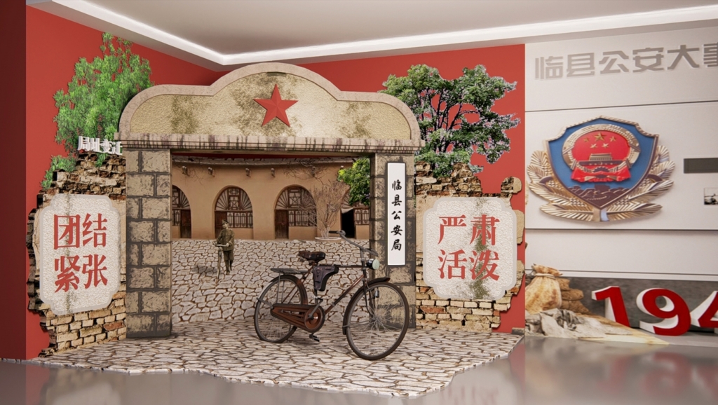 lumion2023复古小场景带su模型-LUMIGO